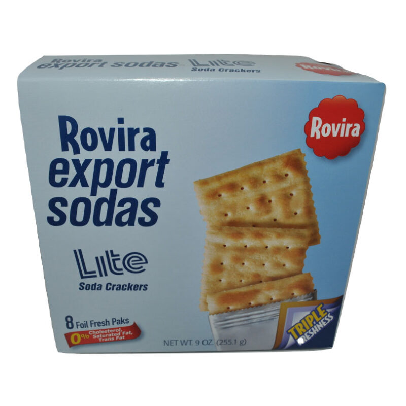Rovira Export Sodas Classic - Soda Crackers - Antojo Boricua