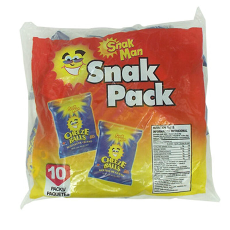 Cheeze Curls Snak Man 10 Packs - Antojo Boricua