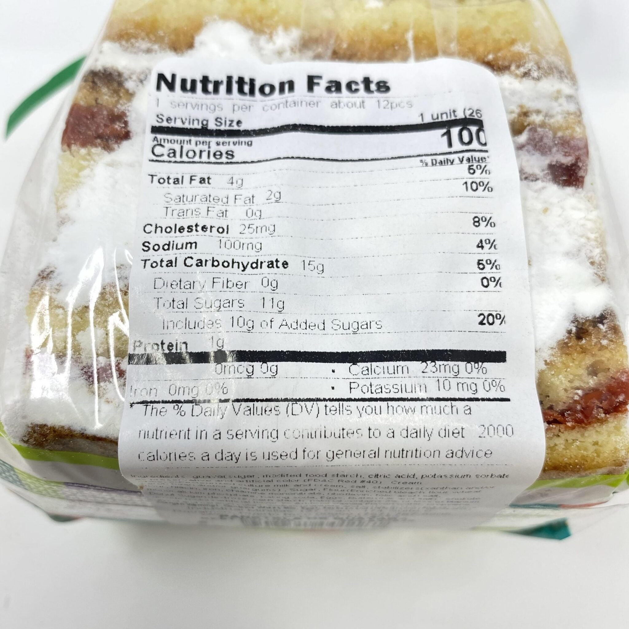 Panetela de Guayaba - Carla's Sweets - 12 pcs. - Antojo Boricua