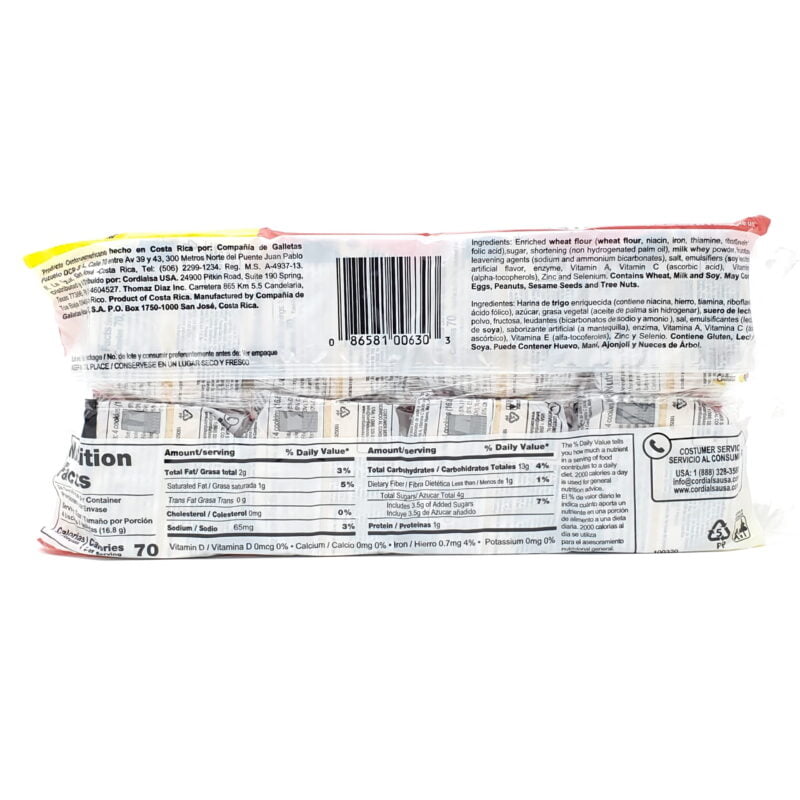 Galletas Maria Pozuelo - 24 pcs - Antojo Boricua