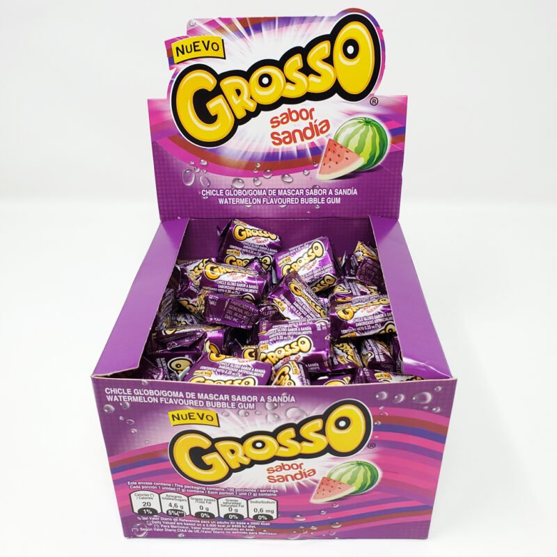 Chicle Grosso de Sandia - 100 Pieces - Antojo Boricua