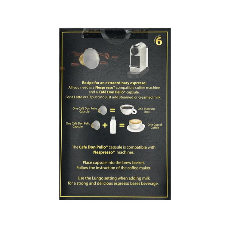 Café Don Pello Specialty Capsules - 18 Capsules - Antojo Boricua