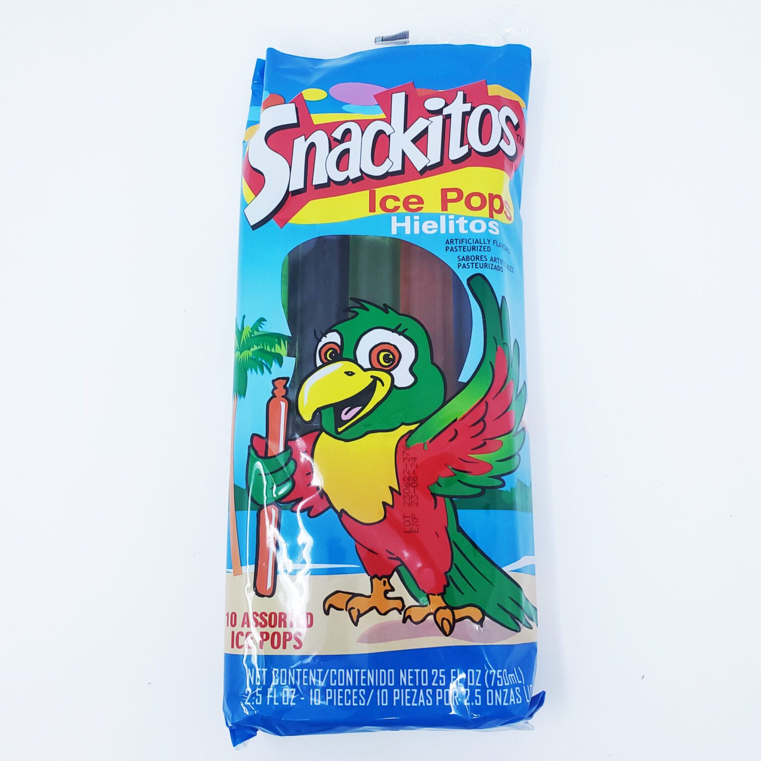 Snackito Ice Pops Esquimalitos - 10 Pcs - Antojo Boricua