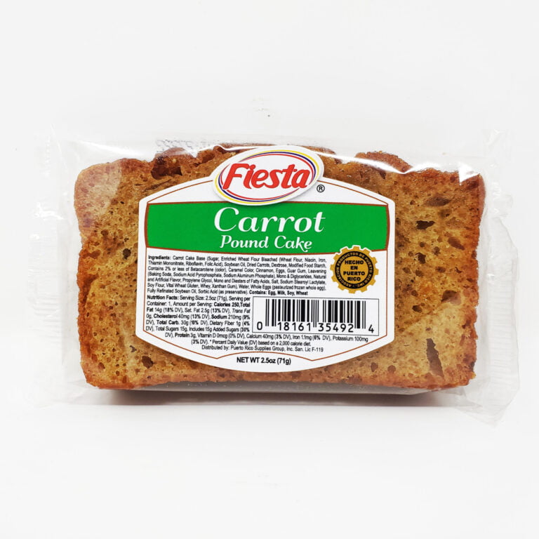 Brazo Gitano Ricomini - ZANAHORIA- Variedad de 6 Sabores - Antojo Boricua